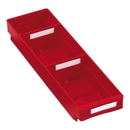 KAPPES Regalkasten Mod. 410 rot 400 x 120 x 65 mm f&uuml;r 4 Trennplatten (6631.00.3051)