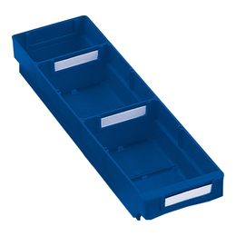 KAPPES Regalkasten Mod. 410 blau 400 x 120 x 65 mm f&uuml;r 4 Trennplatten (6631.00.3050)