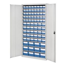 KAPPES Systemschrank mit Volumenregalkasten Mod. 4 taubenblau (1251.08.1013)