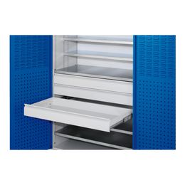 KAPPES Einzelschublade RasterPlan f&uuml;r Gro&szlig;volumenschrank RAL 7035 H125 mm (2988.01.5713)