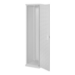 KAPPES Schubladenschrank RasterPlan schmal RAL 7035 Mod. 1 Lochplattent&uuml;r (1567.00.3013)