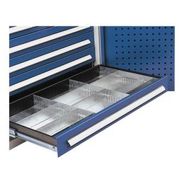 KAPPES Einteilungsset Schublade f&uuml;r H175 mm B1000 mm verzinkt (2987.00.6305)