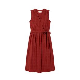 thinking mu Maxikleid ' AMAPOLA ' Damen Gr&ouml;&szlig;e 36 rot Winterkleid