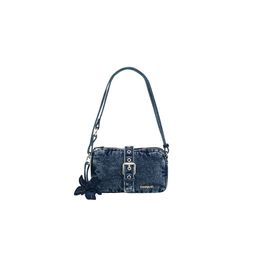 Desigual Denim bag with appliqu&eacute;s Damen Gr&ouml;&szlig;e One Size blue denim