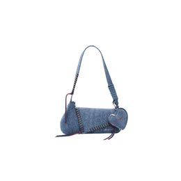 Desigual Schultertasche Damen Gr&ouml;&szlig;e One Size blue denim / gelb / orange / cranberry