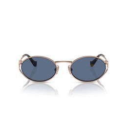 Miu Miu Sonnenbrille 'Blu Scuro Donna' Damen Gr&ouml;&szlig;e 54 gold