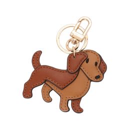 Seidenfelt Taschenzubeh&ouml;r 'My Dachshund' Damen Gr&ouml;&szlig;e One Size braun / mokka
