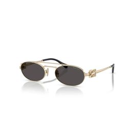 Miu Miu Sonnenbrille 'MU54ZS ZVN08Z' Damen Gr&ouml;&szlig;e 53 gold
