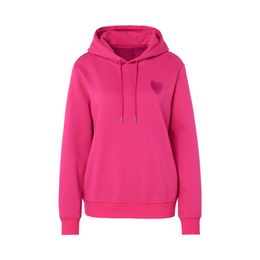 Tchibo - Hoodie mit Stickerei - Damen - Gr. XXL - pink