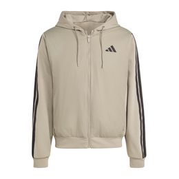 adidas Sportswear Sportjacke 'ESS' Herren Gr&ouml;&szlig;e M khaki / schwarz