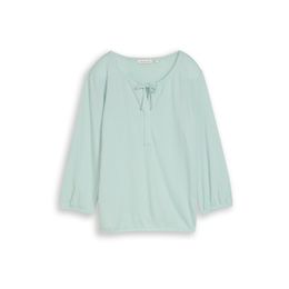 Tom Tailor Bluse Damen Gr&ouml;&szlig;e XL mint / wei&szlig;