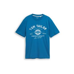TOM TAILOR Shirt male size XXL Blue / White