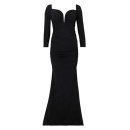 Elisabetta Franchi Kleid Damen Gr&ouml;&szlig;e 40 schwarz Winterkleid
