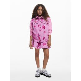 Desigual Rock 'Minime' M&auml;dchen Gr&ouml;&szlig;e 110/116 eosin / dunkelpink