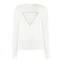 Guess Pullover 'SASHA' Damen Gr&ouml;&szlig;e L creme / silber