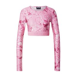 Versace Jeans Couture Shirt Damen Gr&ouml;&szlig;e S pink / hellpink / wei&szlig;