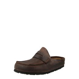 Birkenstock Pantolette 'Naples Wrapped' Herren Gr&ouml;&szlig;e 42 dunkelbraun