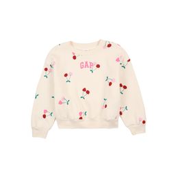 GAP Sweatshirt M&auml;dchen Gr&ouml;&szlig;e 128/134 ecru / gr&uuml;n / pink / rot