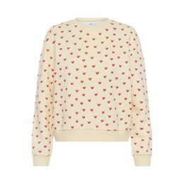 Saint Tropez Sweatshirt 'PammaSZ' Damen Gr&ouml;&szlig;e XXL champagner / rot