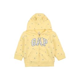 GAP Sweatjacke Jungen Gr&ouml;&szlig;e 80/86 gelb / anthrazit / basaltgrau / wei&szlig;