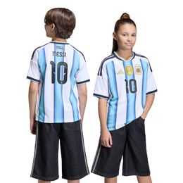 adidas Performance Trikot 'Argentinien 26 Messi' Jungen Gr&ouml;&szlig;e 176 himmelblau / gold / schwarz / wei&szlig;