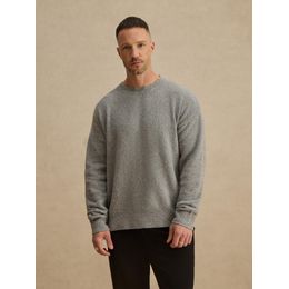 DAN FOX APPAREL Pullover 'Jeremy' Herren Gr&ouml;&szlig;e S graumeliert
