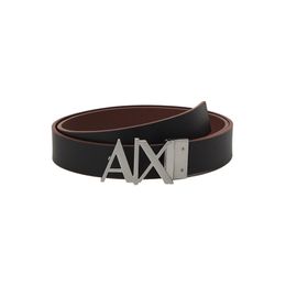 Armani Exchange G&uuml;rtel Herren Gr&ouml;&szlig;e 80 cognac / silber