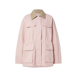 EDITED Jacke 'Bonnie' Damen Gr&ouml;&szlig;e XS braun / pink Sommerjacke