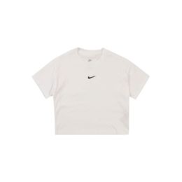 Nike Sportswear T-Shirt 'ESSNTL' M&auml;dchen Gr&ouml;&szlig;e 158/170 schwarz / offwhite