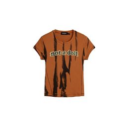 Desigual Shirt female Brown size S