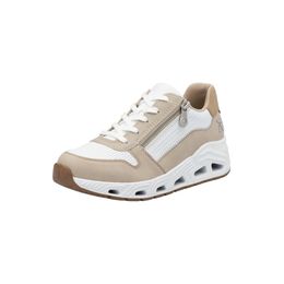 Rieker Sport Sneaker Damen Gr&ouml;&szlig;e 43 cappuccino / wei&szlig;