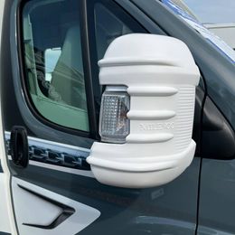 Milenco Spiegelschutz f&uuml;r Fiat Ducato ab 08/2024, wei&szlig;