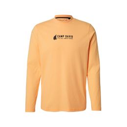 CAMP DAVID Shirt Herren Gr&ouml;&szlig;e 4XL orange / schwarz