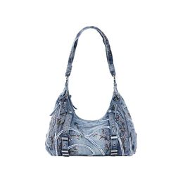 Desigual Shoulder Bag female Blue size One Size
