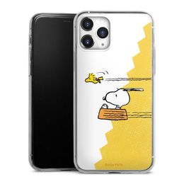 DeinDesign iPhone 11 Pro Handy Slim Case Silikon Handyh&uuml;lle transparent H&uuml;lle extra d&uuml;nn Peanuts Snoopy Children Silikon Slim Case