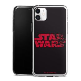 DeinDesign iPhone 11 Handy Slim Case Silikon Handyh&uuml;lle transparent H&uuml;lle extra d&uuml;nn Logo Star Wars Merchandise Silikon Slim Case
