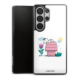 DeinDesign Galaxy S25 Ultra Handy Slim Case extra d&uuml;nn Silikon Handyh&uuml;lle schwarz H&uuml;lle Snoopy Dog Official Licensed Product Silikon Slim Case