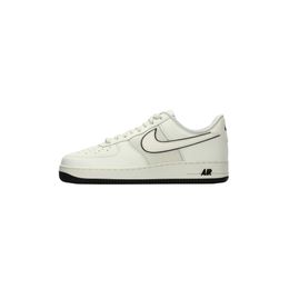 Nike Sportswear Sneaker 'AIR FORCE 1 '07' Herren Gr&ouml;&szlig;e 46 hellbeige / schwarz
