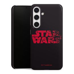 DeinDesign Galaxy S24 Handy Premium Case Smartphone Handyh&uuml;lle Schutzh&uuml;lle gl&auml;nzend Star Wars Merchandise Logo Premium Case