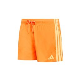 adidas Sportswear Athletic Swim Trunks '3-Stripes Swim Shorts' male Orange size XL