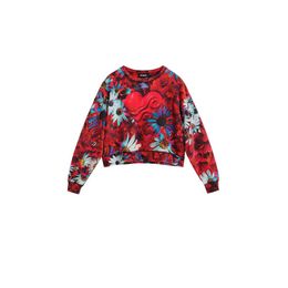 Desigual Sweatshirt Damen Gr&ouml;&szlig;e M blau / himmelblau / rot