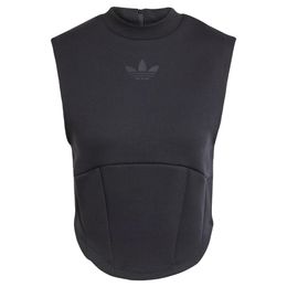 adidas originals Top 'Structured Interlock' Damen Gr&ouml;&szlig;e XS/S schwarz