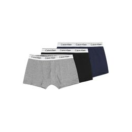 Calvin Klein Underwear Boxershorts Herren Gr&ouml;&szlig;e 14/16 navy / graumeliert / schwarz
