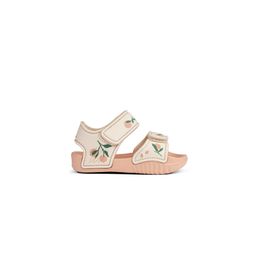 Liewood Sandale M&auml;dchen Gr&ouml;&szlig;e 30 dunkelgr&uuml;n / pfirsich / pastellpink