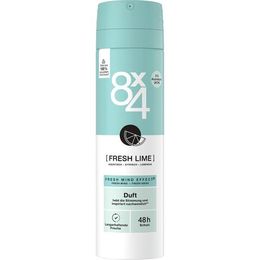 8x4 women Deospray Fresh Lime