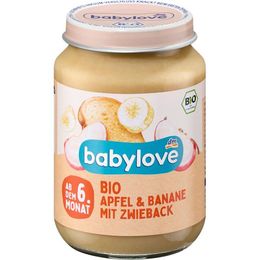 Frucht & Getreide Apfel mit Zwieback, ab dem 6.Monat babylove