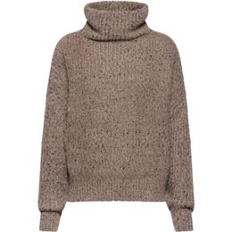 Ragwear NOPHIE Rollkragenpullover Damen - Gr&ouml;&szlig;e M - braun