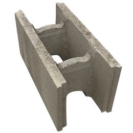 EHL Schalungsstein Beton grau 49,6 x 30 x 24,8 cm