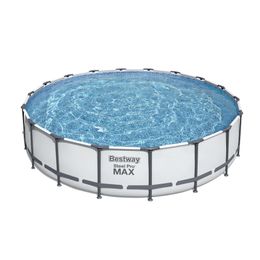 Bestway Frame-Pool-Set 'Steel Pro Max' &Oslash; 549 x 122 cm mit Sicherheitsleiter und Kartuschenfilter