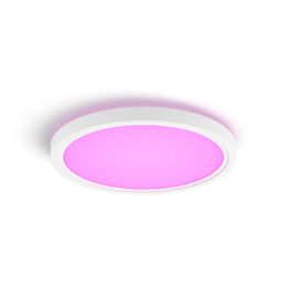 PHILIPS Hue Panelleuchte 'Hue Tento' wei&szlig; &Oslash; 29,1 x 3,2 cm